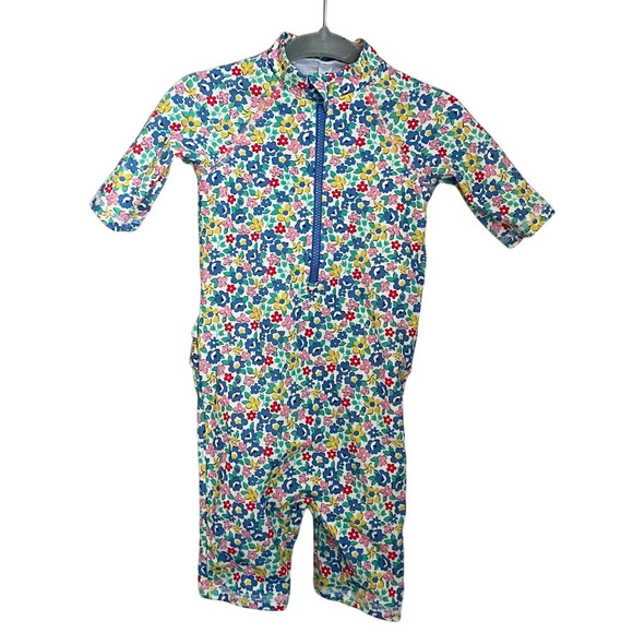 Baby Boden | Swim | Baby Boden Floral Long Sleeve Surf Swimsuit Sun ...